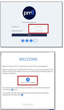 Your first time logging into PM3 & Accesing PM3Learn